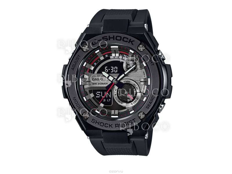Часовник Casio G-SHOCK G-STEEL GST-210B-1AER от риболовен магазин Riboco